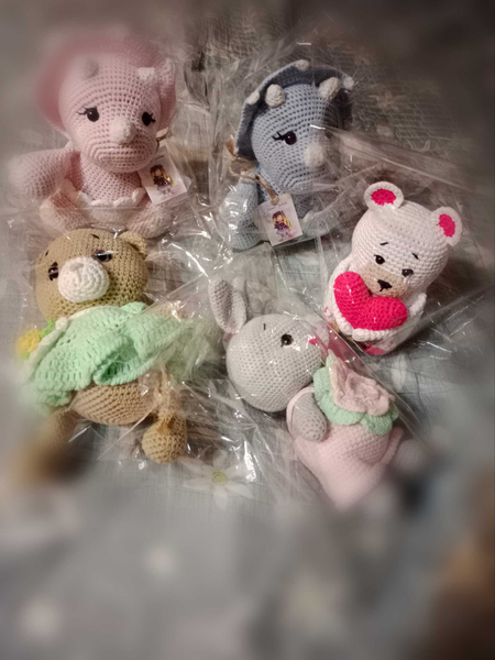 Игрушки ручной работы, амигуруми
