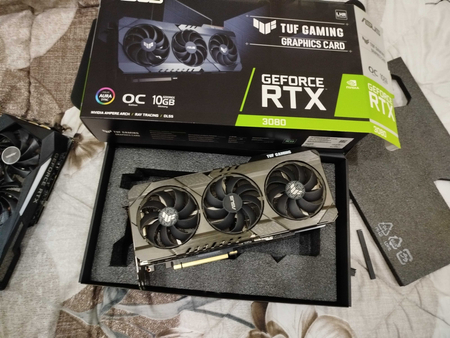 Видеокарта ASUS TUF Gaming GeForce RTX 3070 Ti OC Edition 8GB
