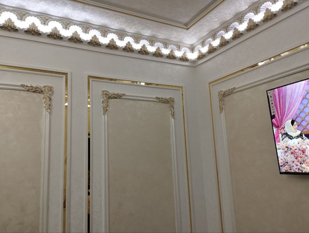 Липка тяга из гипса