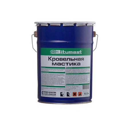 Мастика битумная гидроизоляционная 21.5L BITUMAST