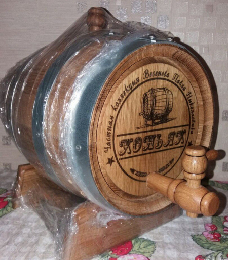 Подарочные бочки из дуба. Вышего качества