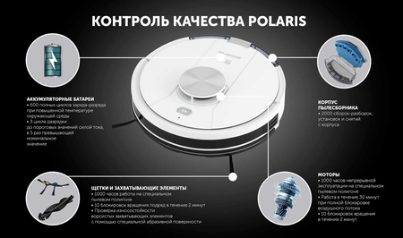 Робот-пылесос Polaris PVCR 3900 IQ Home Panorama Aqua