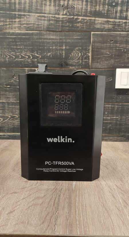 Стабилизатор релейный / Stablizator / Welkin 500 VA (400 W) 220v новый
