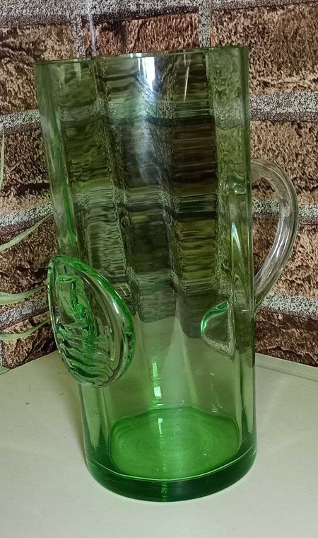 Продам. Пивная кружка Садко цветное зеленое стекло СССР. 1970 г.
