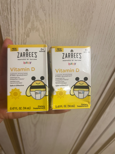 Детский витамин D3 Zarbees Американский) жидкий в каплях