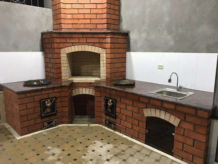 Очаги, барбекю, камин, сауны, хаммом, бассейн,водопад