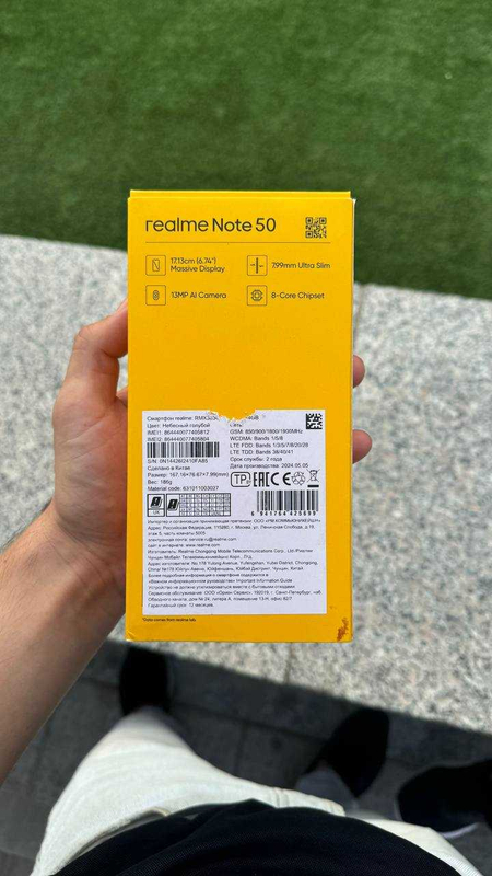 Telefon sotiladi  realme Note 50