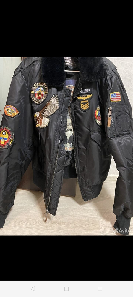 Бомбер Top Gun новый