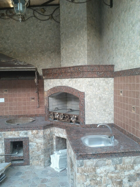 Летние кухни.Барбекю, Камины.