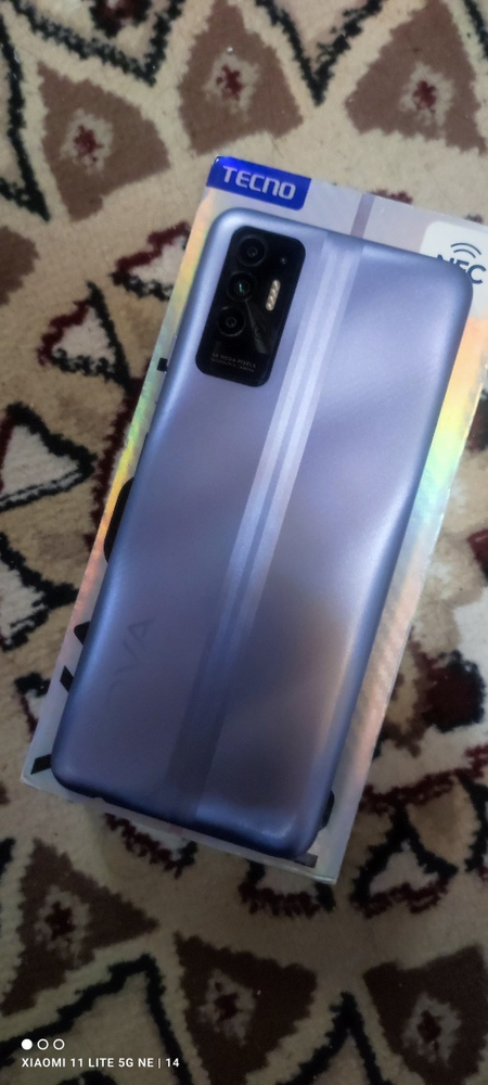 Tecno POVA2 color: polar silver