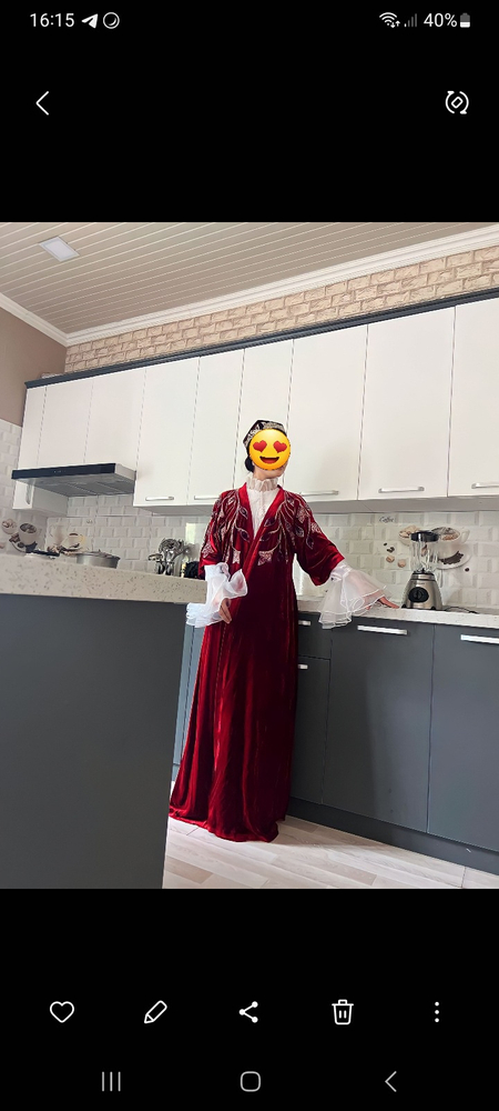 Abaya sotiladi 100 dollar bu tikish pulini uzi matosi qimmat