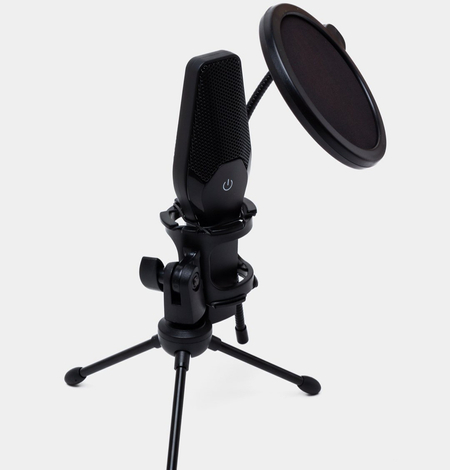 Микрофон Condenser Streaming Microphone Для видеосъёмки, Стриминга итд