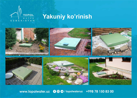 Avtonom Kanalizatsiya TOPAS-10 TopolWater Uzbekistan