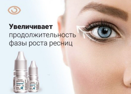 Careprost Plus и Bimatoprost - Средство для роста и укрепления ресниц