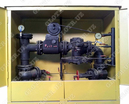 Газорегуляторный пункт (ГРП) с РДУК - 100V