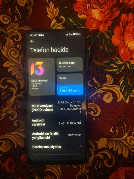 Poco x3 pro 8/256