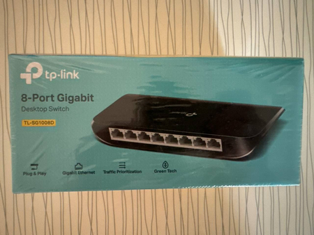 TP-link TL-SG1008D 8-портовый