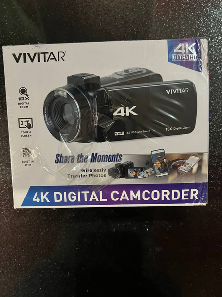 Видеокамера Vivitar 4K HD Digital Video Camera