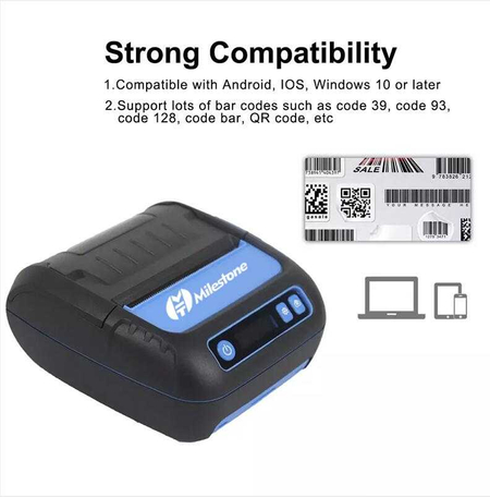 Pos чек/этикетка принтер мини / Pos chek/etiketka printer mini 2 в 1