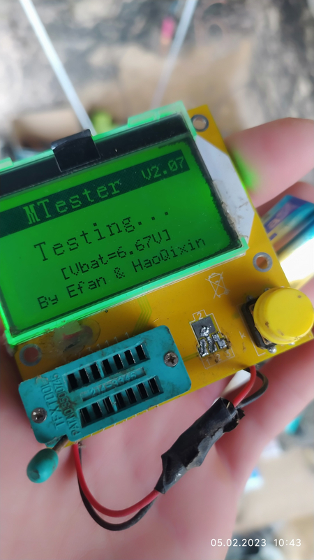Transistor tester