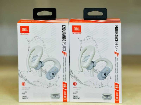 Беспроводные наушники JBL Endurance Peak 3 Белые