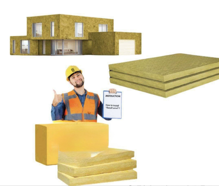 Теплоизоляционный минералный плиты WoolAn Insulation завод