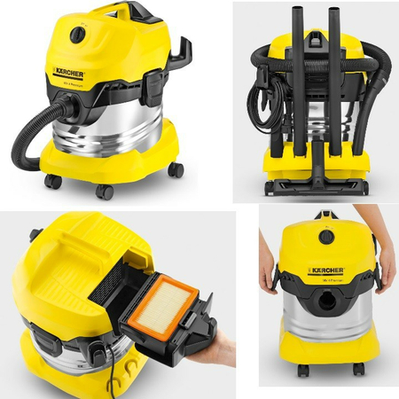 Профессиональный пылесос объемом 20 литров от немецкой фирмы KARCHER