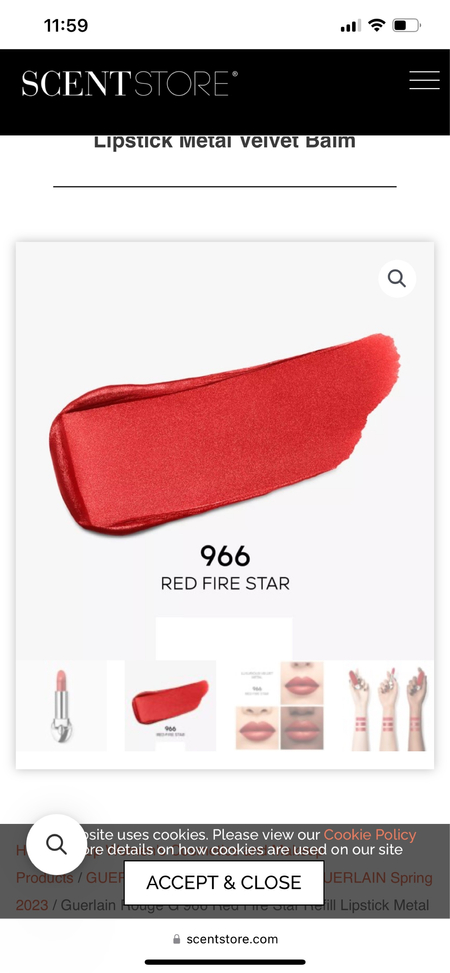 Новая Алая Помада Guerlain Rouge G