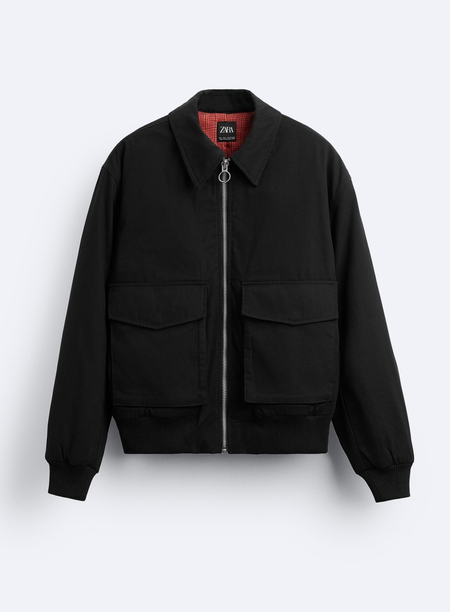 Черная курта от ZARA