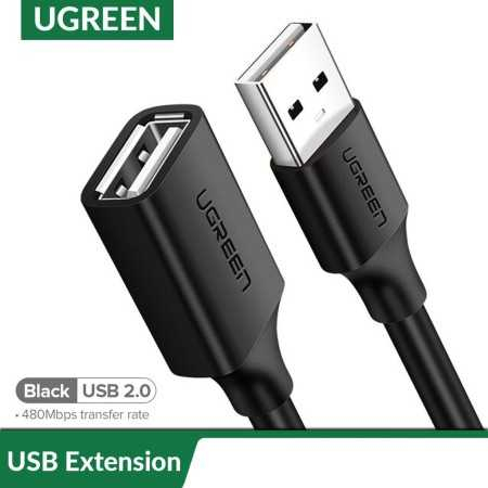 Usb удлинитель Ugreen 2 m, удлинитель usb