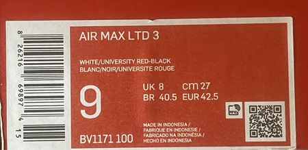 Nike Air Max LTD 3 кроссовки