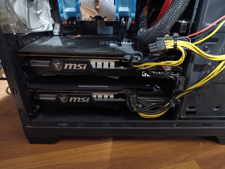 MSI RTX  3060TI 3х куллерный