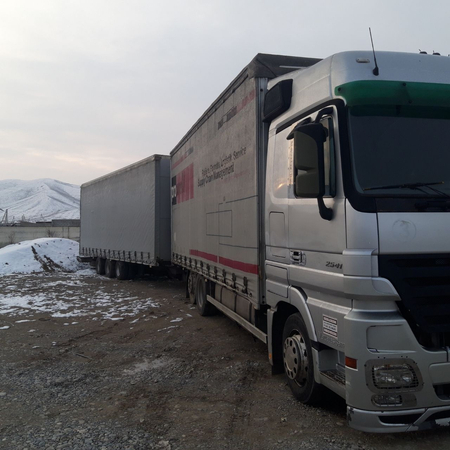 Mercedes Actros паравоз + прицеп Сотилади