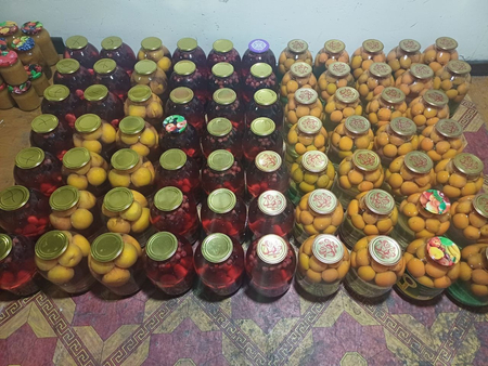Kampot vareniya pamidorli qishgi kamservala yopaman