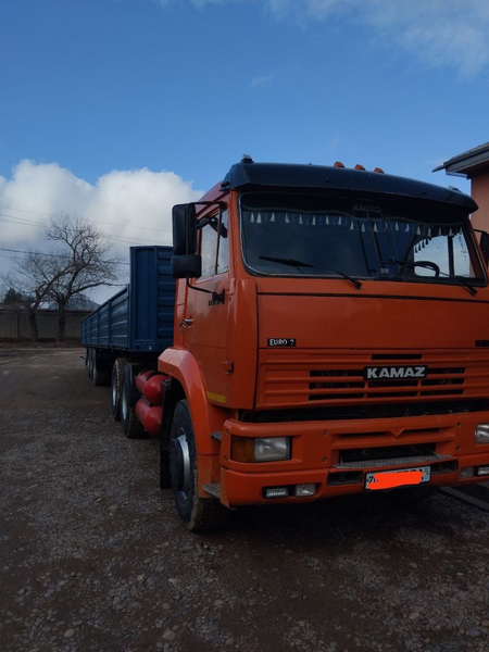 Kamaz yevro pritsepi bilan
