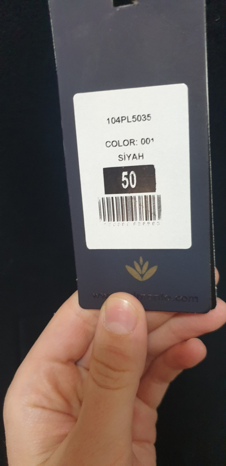 Palto 100% color:siyah  new orginal