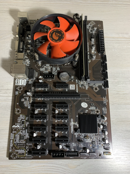 Материнская плата B250 (комплект) G3930, 4gb ram