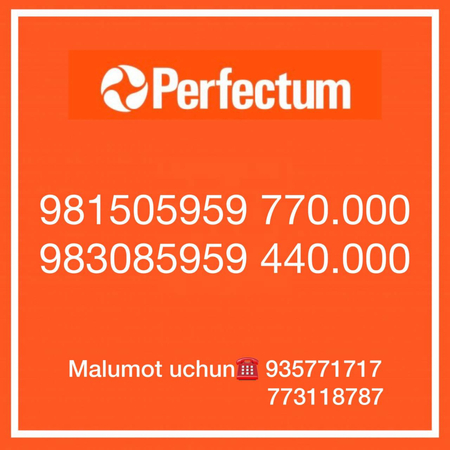 Petfectum mobile kuzgi skidka boshlandi