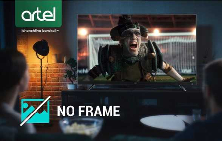 Новый телевизор Artel 4K SMART, диагональ: 55 (139 см) в упаковке!