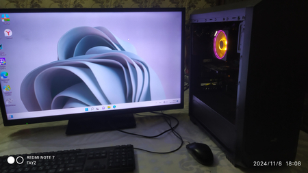 RYZEN 7 2700X , ASUS B450M , Kingston 16Gm , NVME Crussial 500Gb , 800