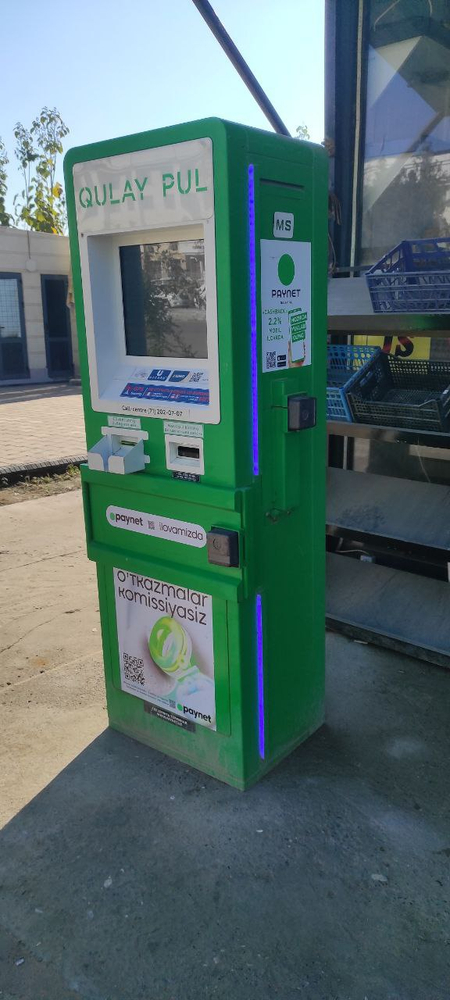 PAYNET aparati sotiladi.