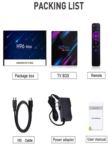 2023 Smart TV приставка H96 MAX 4/32 GB гарантия и доставка