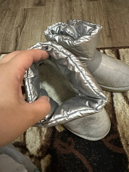 Теплые модные  сапоги