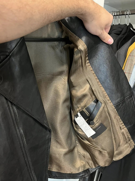 Marc Jacobs кожаный куртка