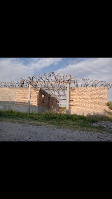 Турли хилдаги иссикхон ва том навеслар тайорлаб орнатиб берамиз