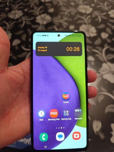 Samsung A52 sotiladi ( Pubg , CODM , Free Fire kabi o'yinlaga) (4/128)
