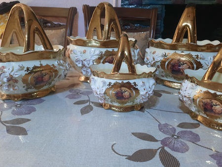 Original collection 24 carat gold plato