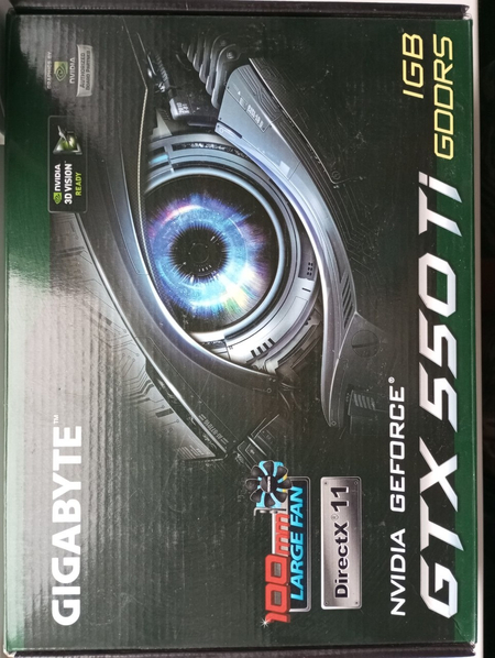 Продается видео карта Geforce GTX 550 TI