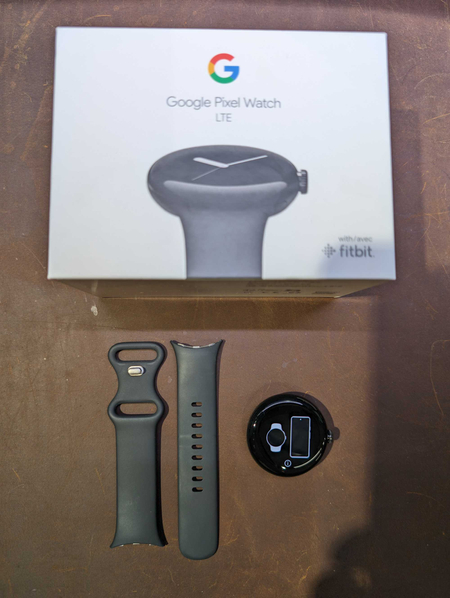 Google Pixel Watch Matte Black \ Bluetooth WiFi + 4G LTE