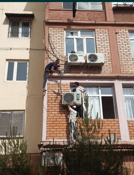 Установка кондиционеров